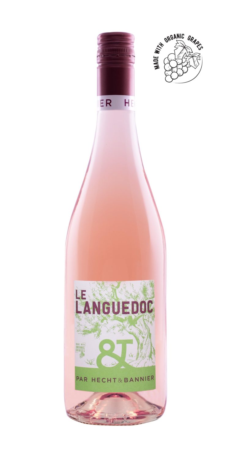 Languedoc rose wine, flourished and fruited| Hecht & Bannier