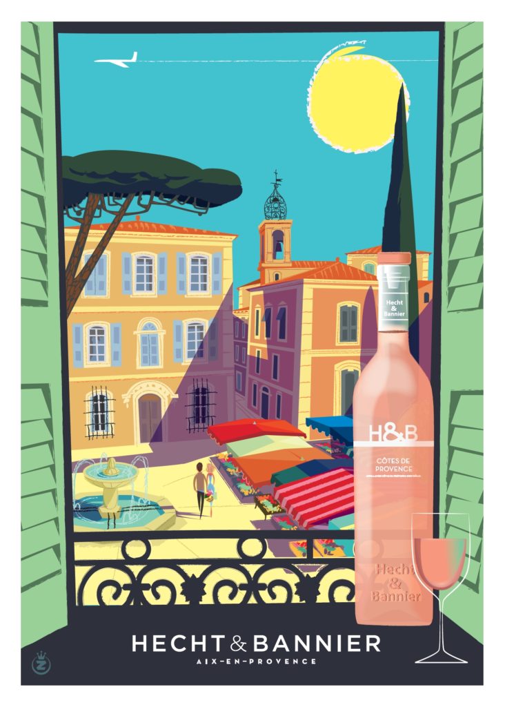 H&B Provence rosé I Charming Organic Coteaux d'Aix-en-Provence