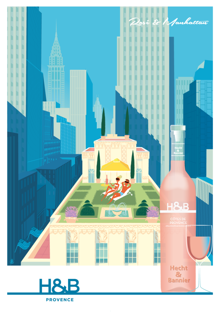 H&B Provence rosé I Charming Organic Coteaux d'Aix-en-Provence